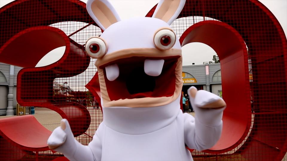 Raving Rabbids (Futuroscope): Edit a video of your visit - Memories